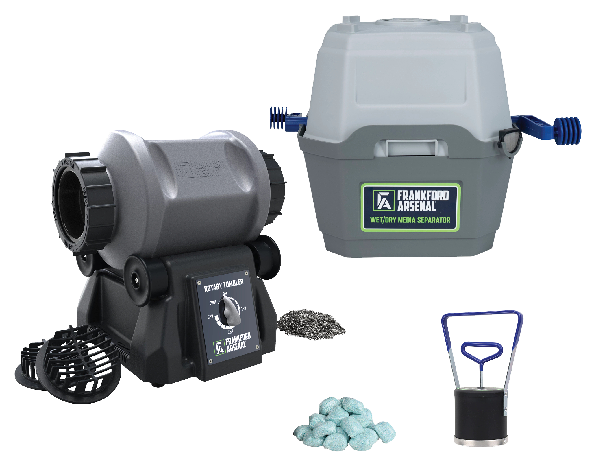 Frankford Arsenal Platinum Series Rotary Brass Tumbler Kit | Cabela's